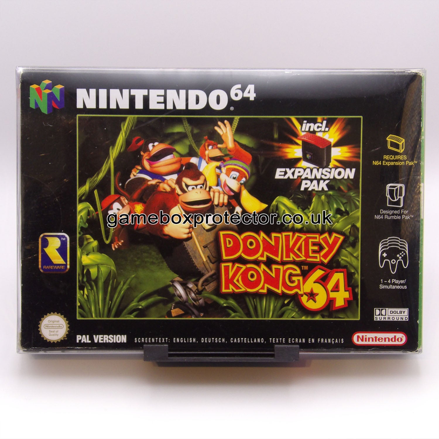 Nintendo N64 Game Box Protector