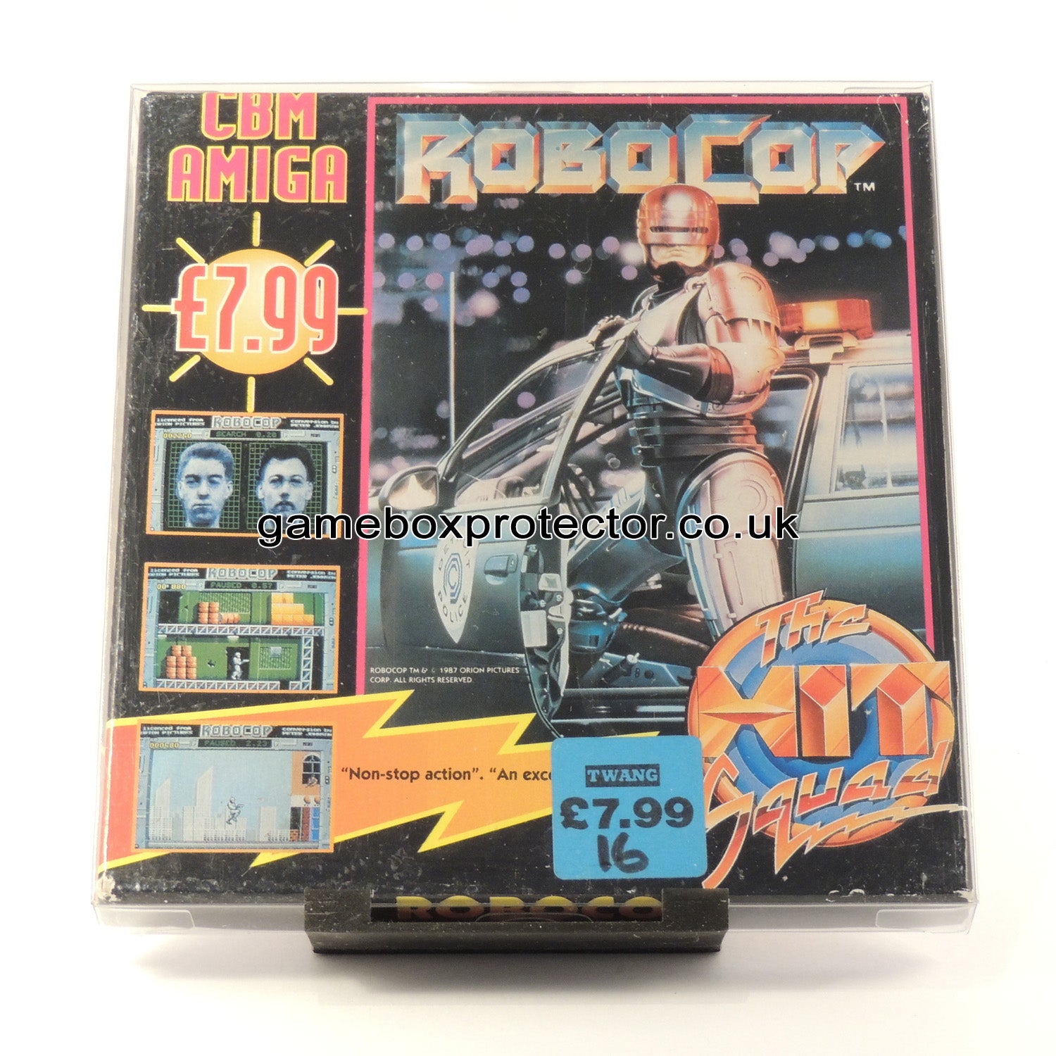 Amiga "Small Hit Squad Box" Game Box Protector